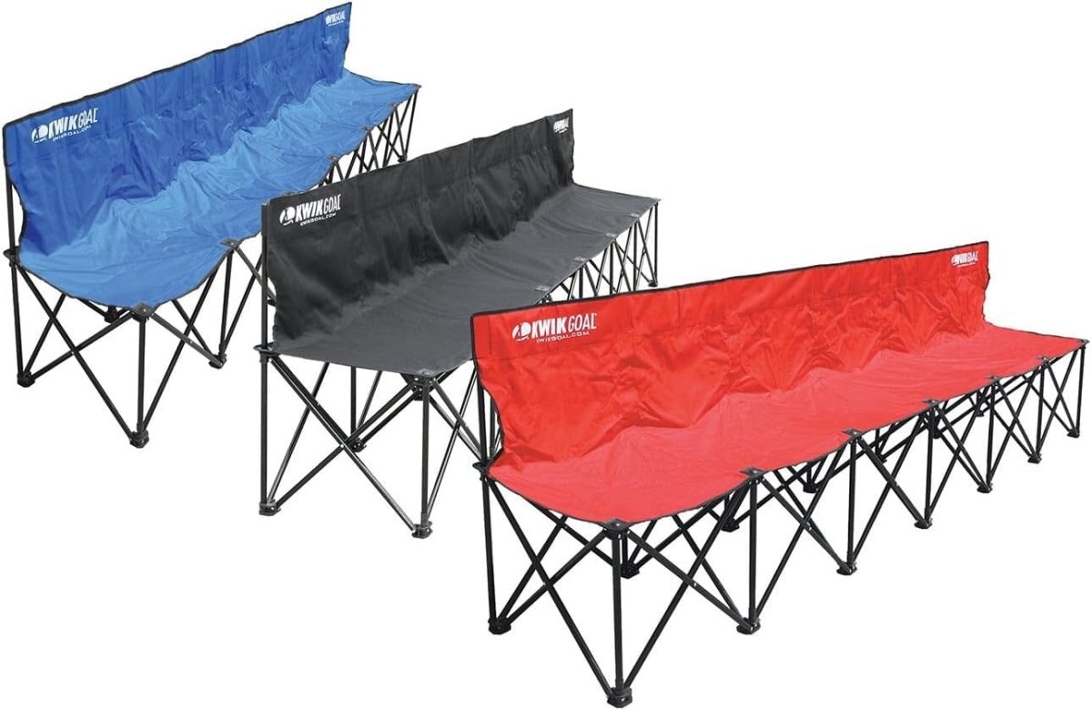 Kwikgoal 6-Seat Kwik Bench | 9B906 - Goal Kick Soccer