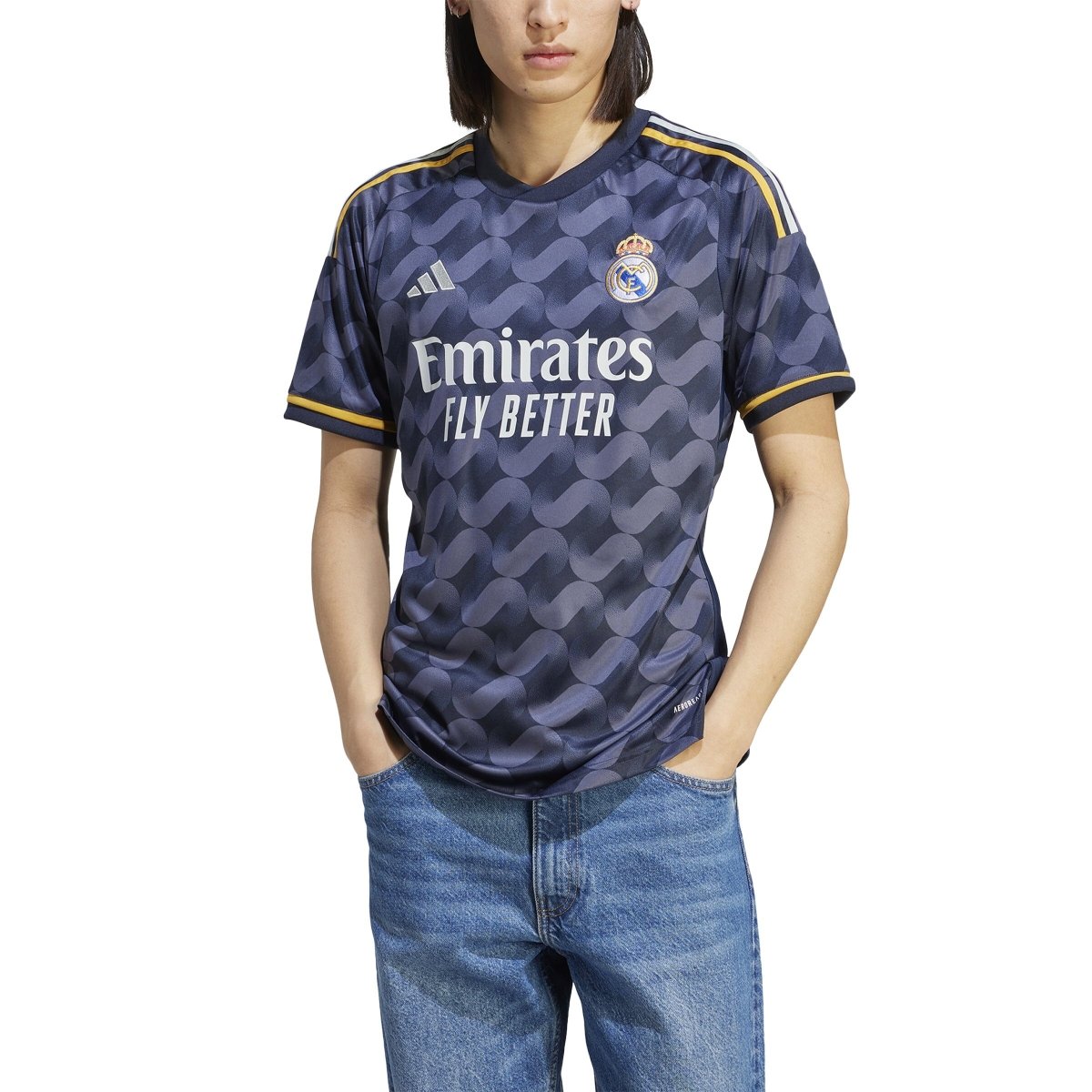 adidas Men's Real Madrid 2023/2024 Away Jersey | IJ5901 - Goal Kick Soccer