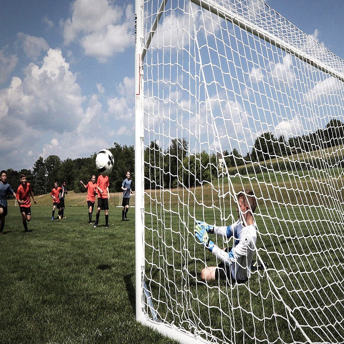 Kwikgoal Deluxe European Club Goal | 2B3003 - Goal Kick Soccer